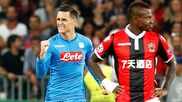 Napoli vence Nice de novo e vai à fase de grupos da Champions pelo 2º ...